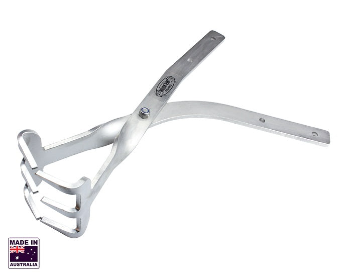 HOOKEM RAZOR FISH TONGS STAINLESS OFFSET HANDLE